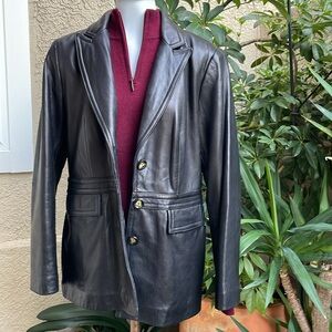 Neiman Marcus | Jackets & Coats | Vintage Black Neiman Marcus Lamb ...